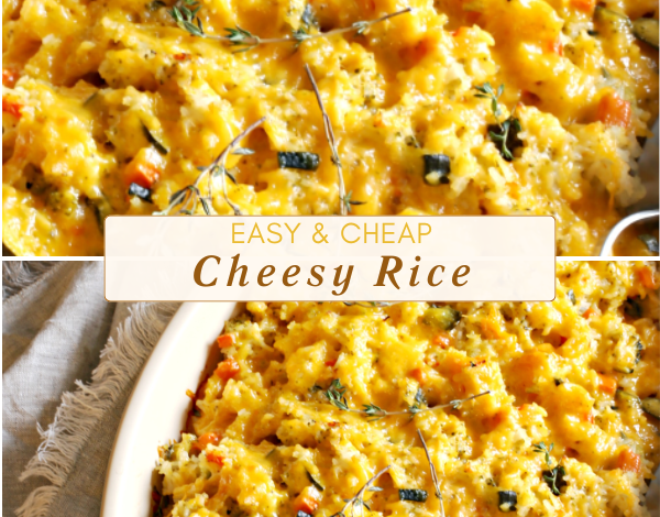 Cheesy Rice – AMERICAN RECIPE